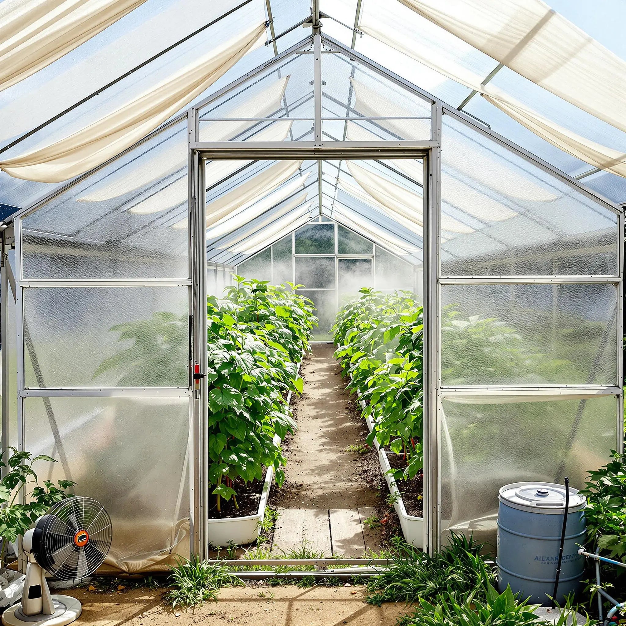 5 Heat-Resistant Vegetables for Summer Greenhouse Growing – TIM-DAM