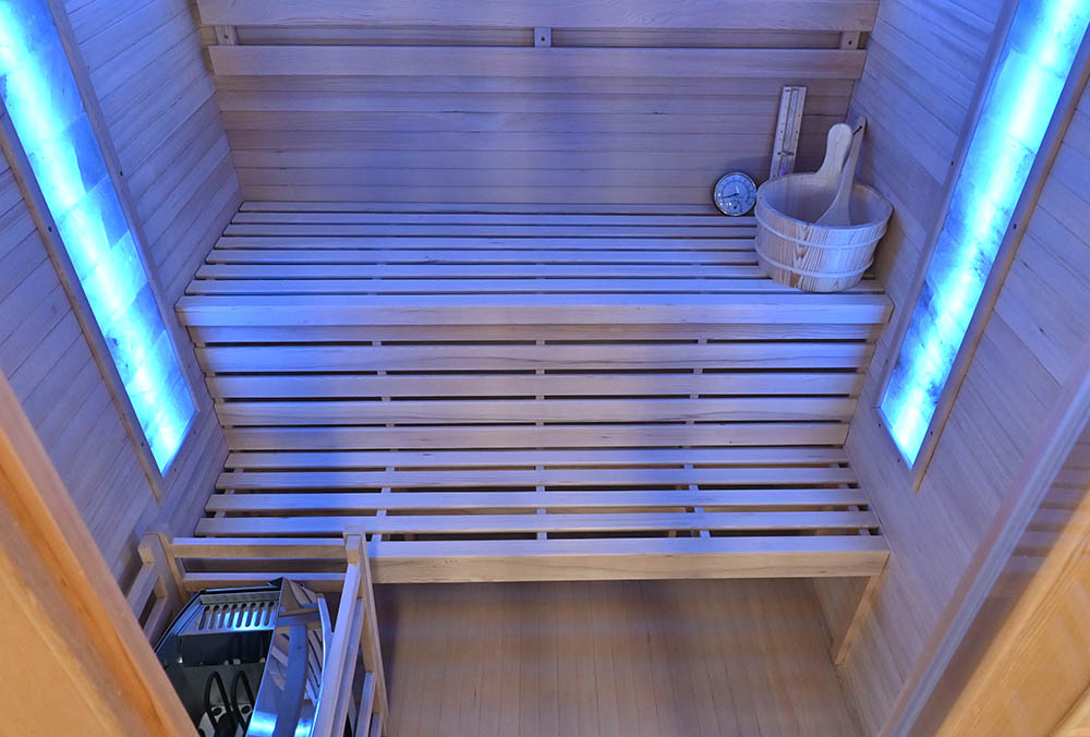 Mo-TS4B Dry Sauna with HARVIA Oven - Luxury Home Spa – TIM-DAM