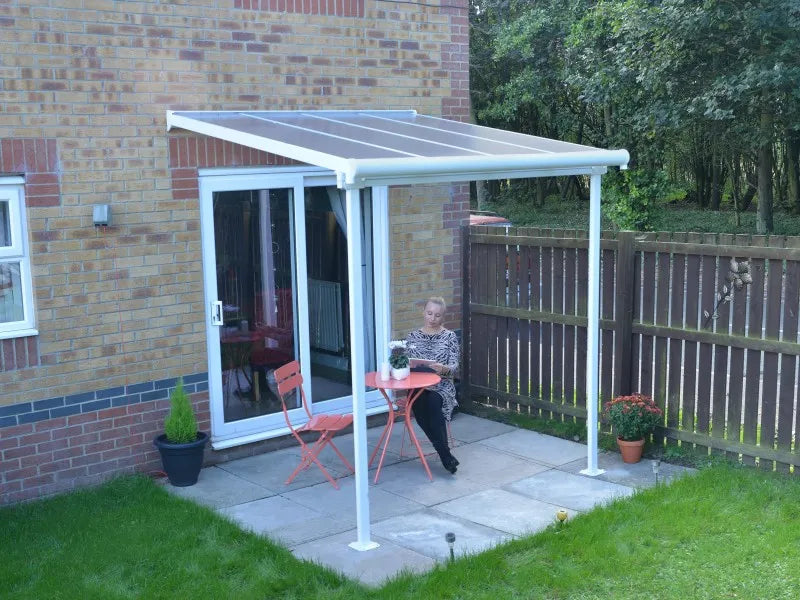 Palram Sierra Patio Cover 2.3x2.3 m | Durable & Elegant – TIM-DAM