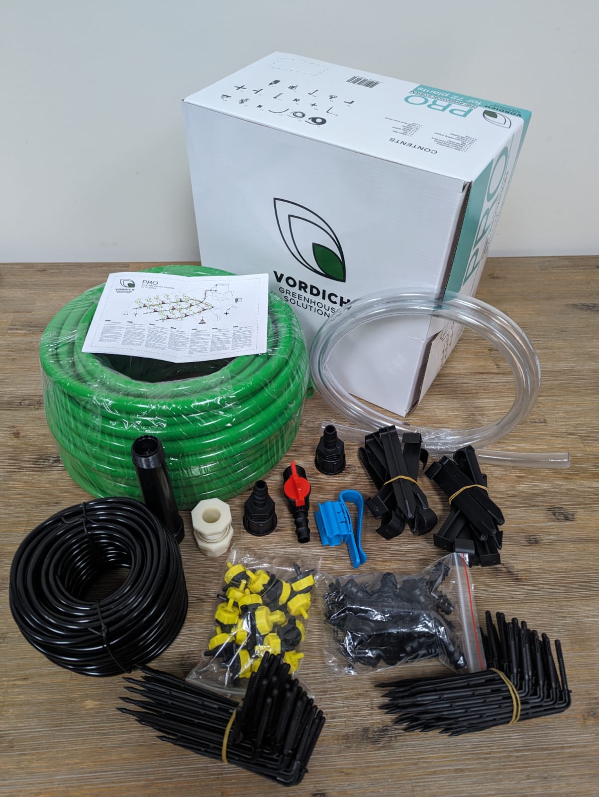 Drip irrigation system PRO for 72 plants – TIM-DAM